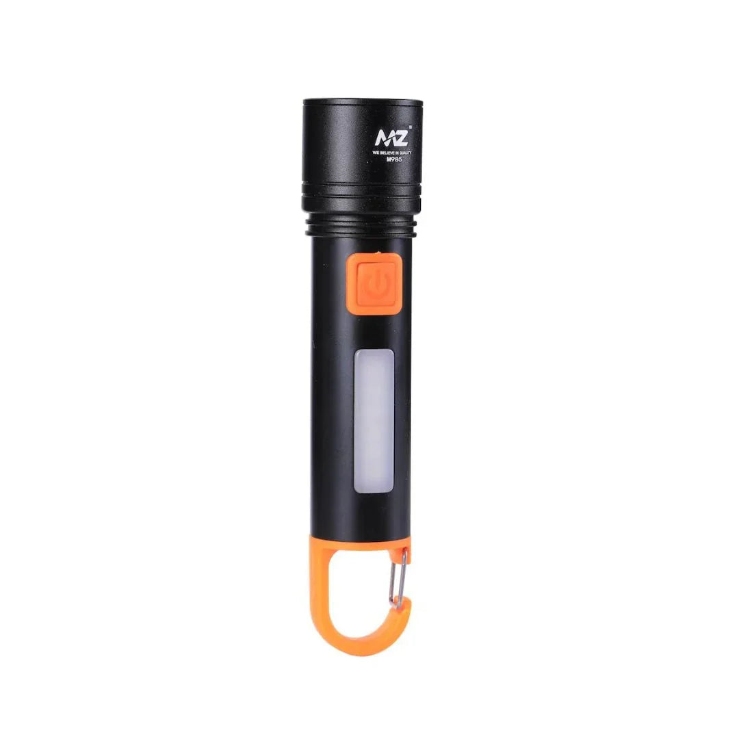 Outdoor Trekking & Emergency Use Led Portable Torch (Type C Rechargeab ...